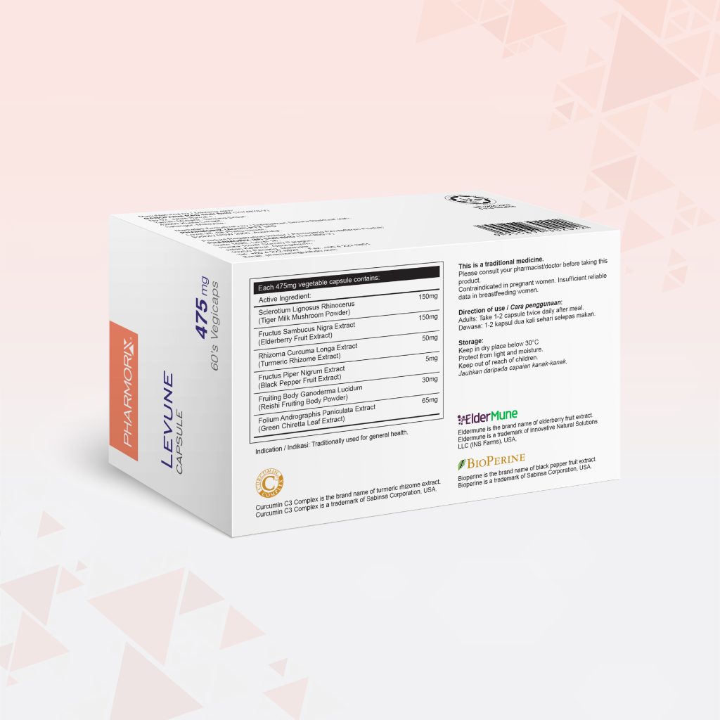 Levune VEGICAP 60'S - PHARMORIX