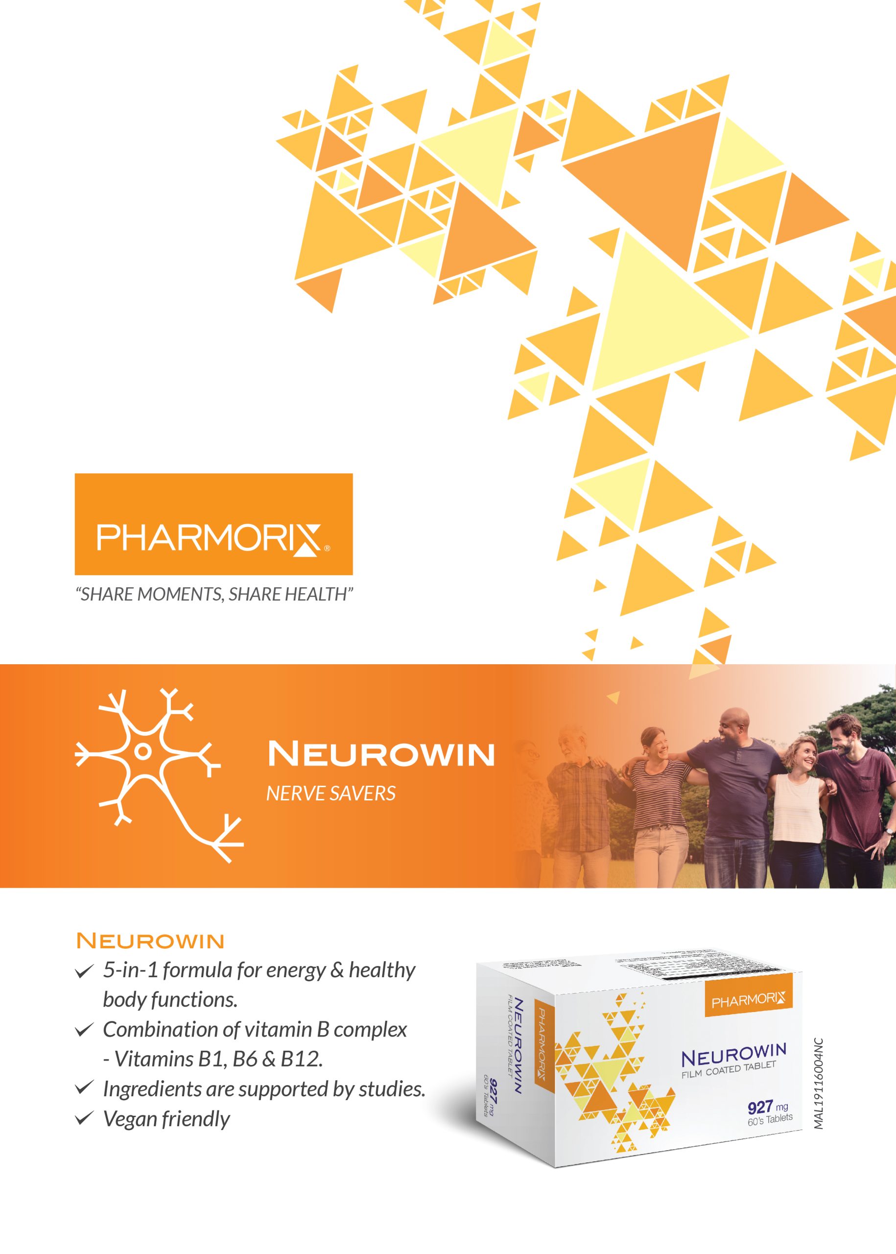 Neurowin 60's - PHARMORIX